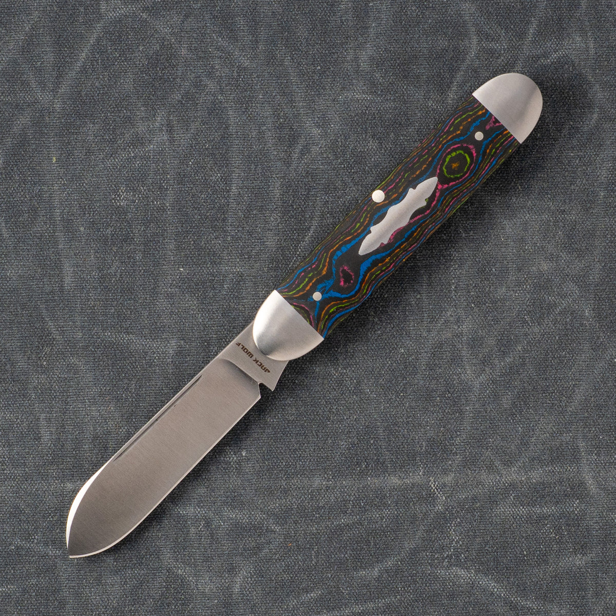 Jack Wolf Knives Gateway Equal End CamoCarbon 80's EQUAL-01-CC-80S ...