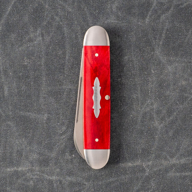 Jack Wolf Knives Gateway Equal End Smooth Red Bone EQUAL-01-SMT-RED-BON ...