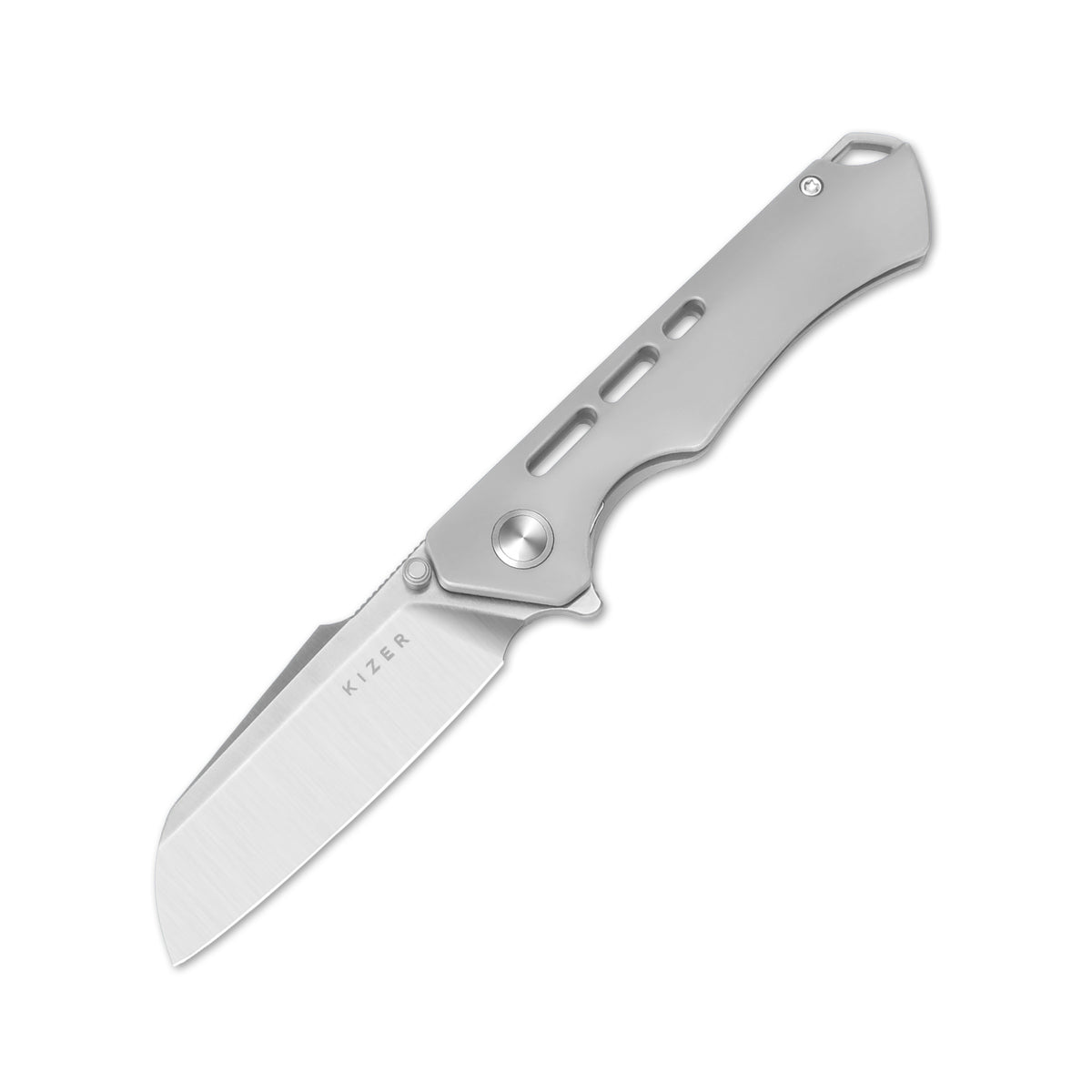 Kizer Crest Titanium Ki3714A1 | Gecko Customz Knifeworks Design ...