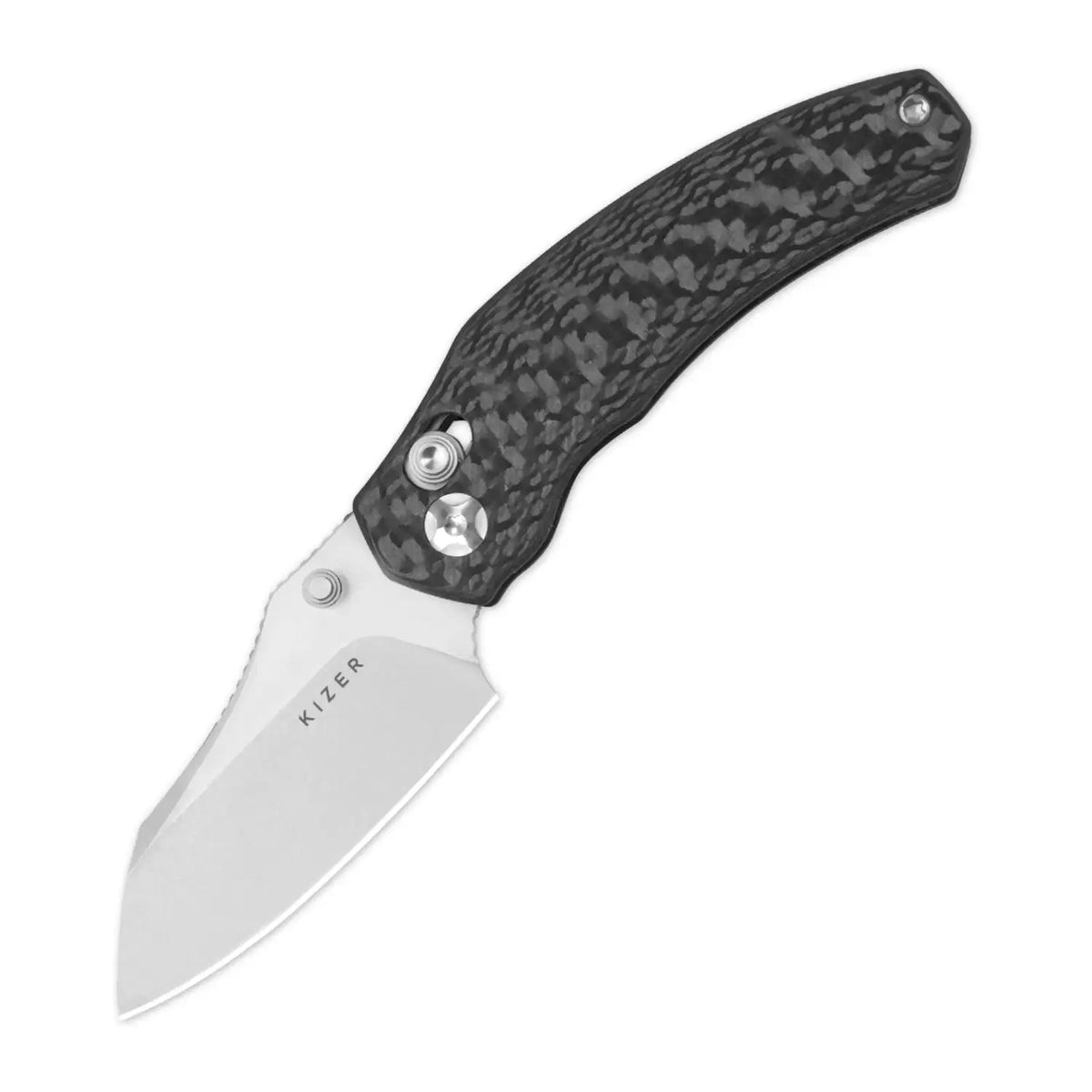 Kizer Mini Bulldog | S45VN + Carbon Fibre - Ki3672SA3 – Adventure Carry