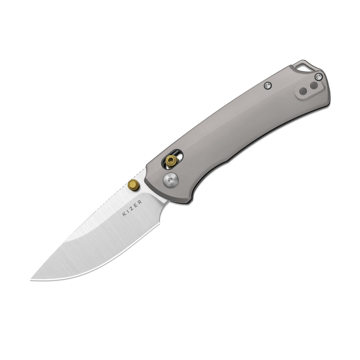 Kizer T1 CD Silver Ti + Satin M390 Ki3490.2CDA1 – Adventure Carry