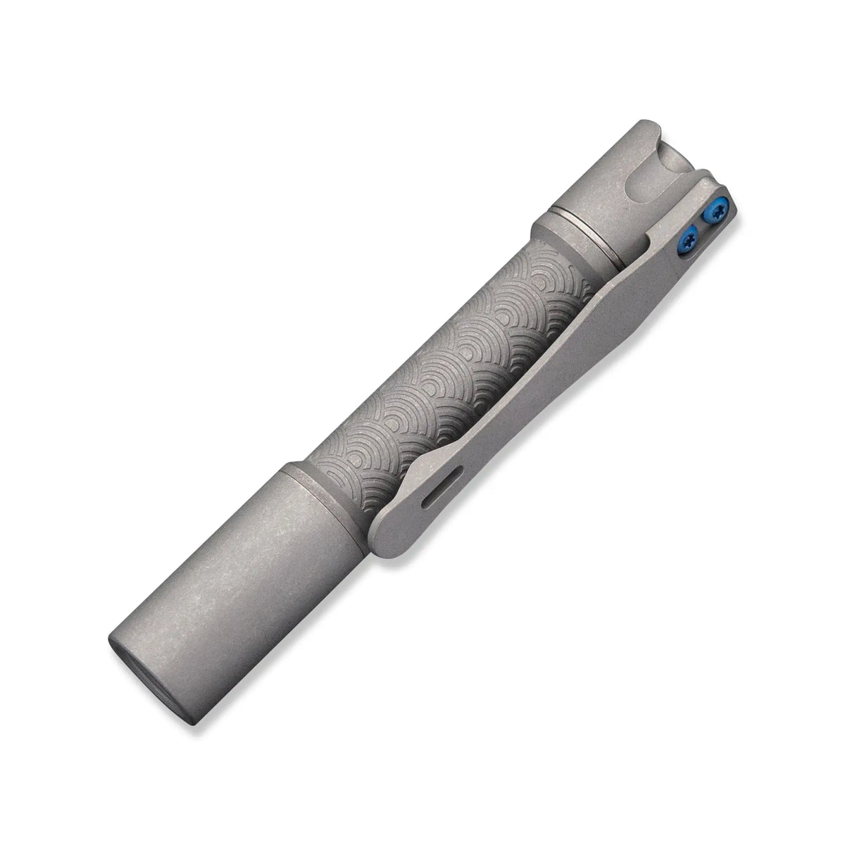 Pineapple Mini Mk3 EDC Flashlight | Titanium Seigaiha – Adventure Carry