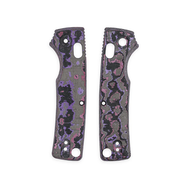 Vosteed Porcupine ModSwap™ Handle Scales Kit Fat Carbon Purple Haze ...