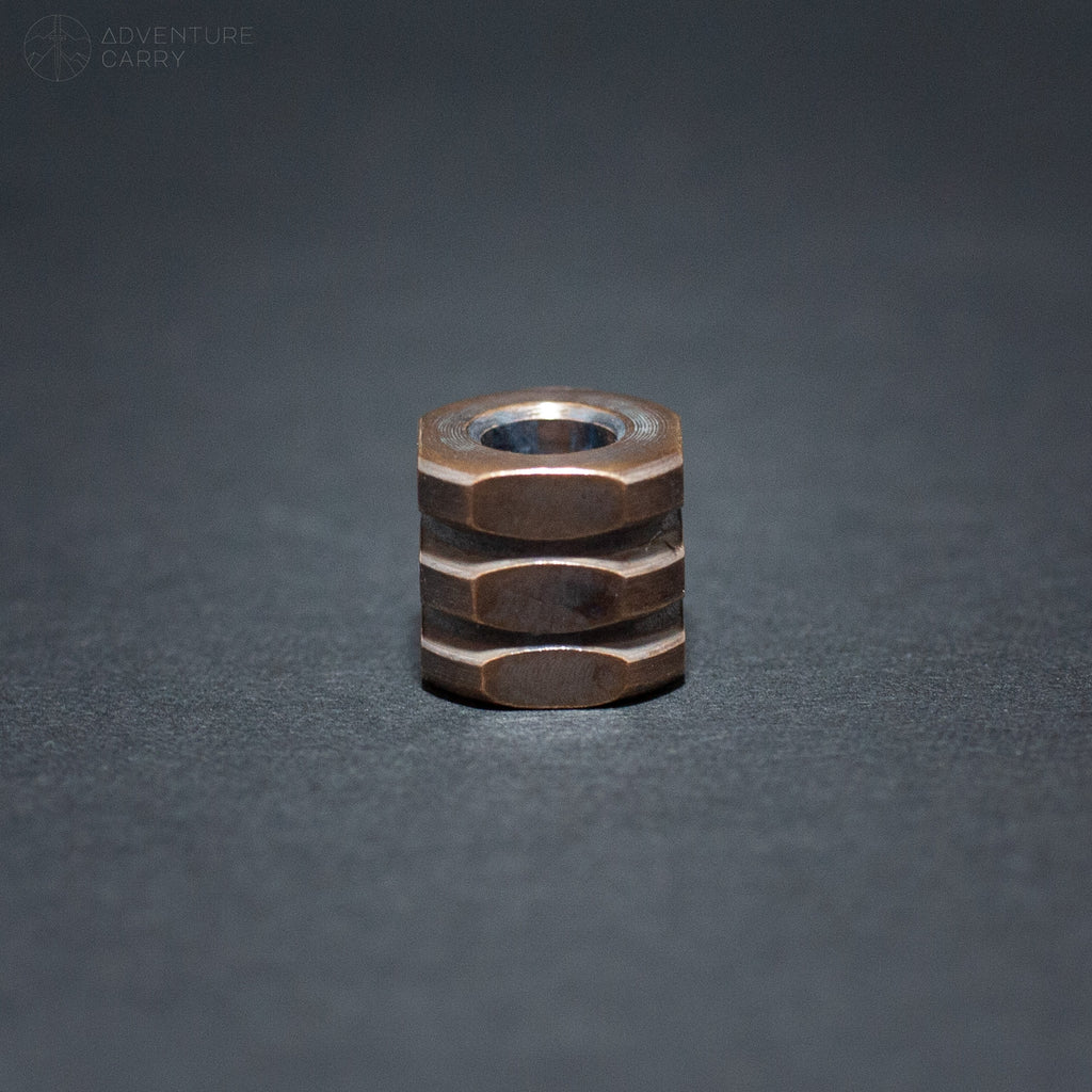 EDC Lanyard Beads Australia | Hand Crafted Bronze Beads – Adventure Carry